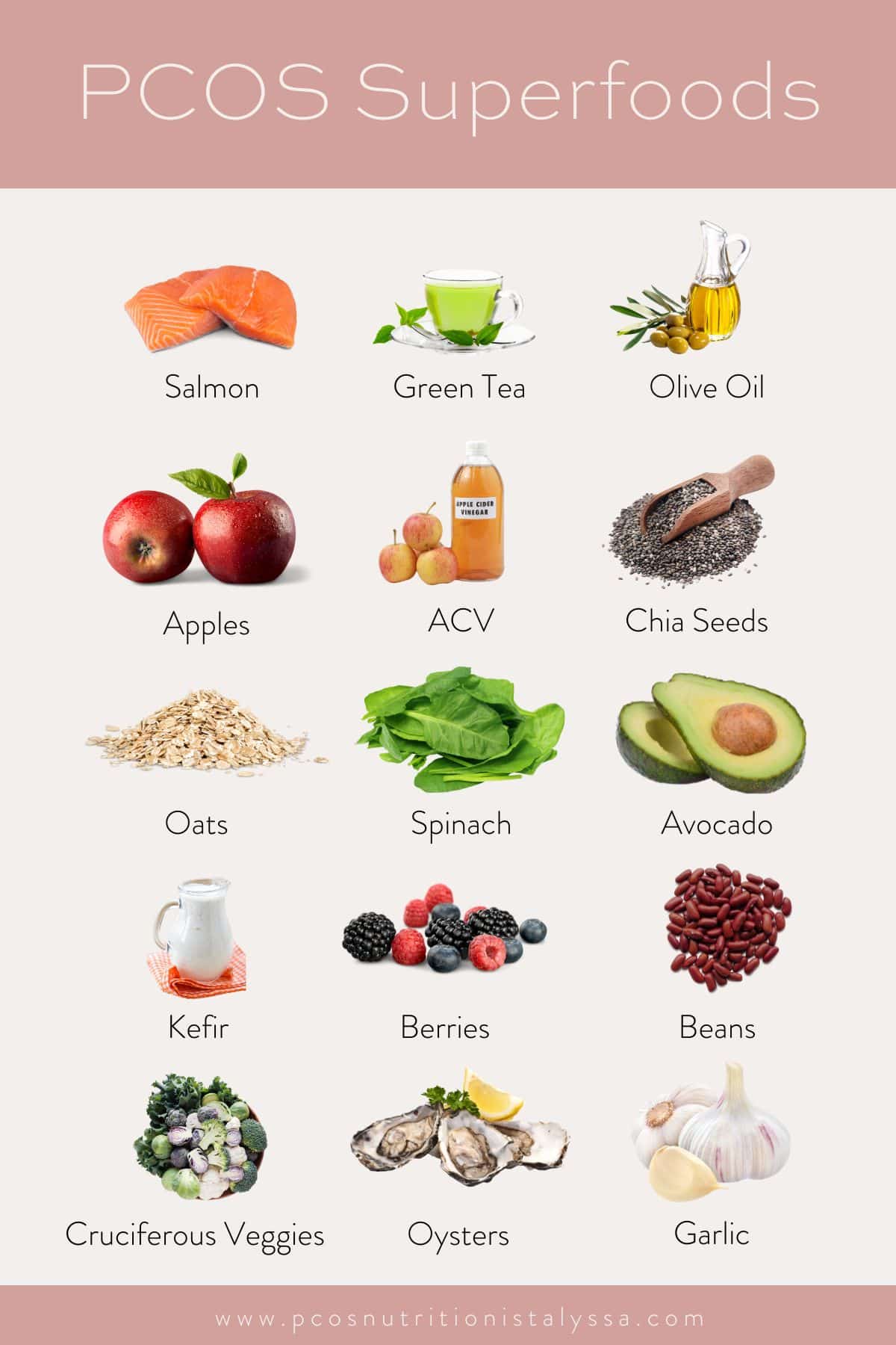 15 PCOS Superfoods To Reduce Your PCOS Symptoms The PCOS Nutritionist