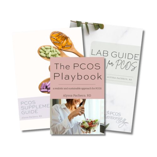 PCOS Playbook + Lab & Supplement Guides Bundle - The PCOS Nutritionist ...