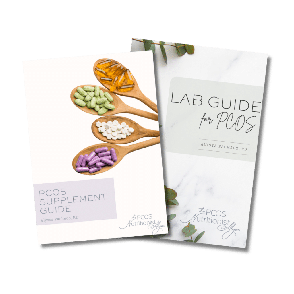 The Lab & Supplement Guide Bundle - The PCOS Nutritionist Alyssa