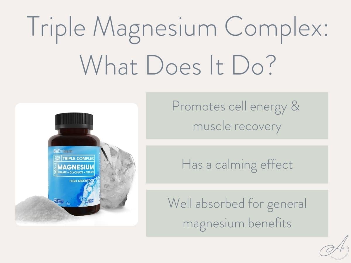BioEmblem Triple Complex Magnesium: An Honest Review - The PCOS Nutritionist Alyssa