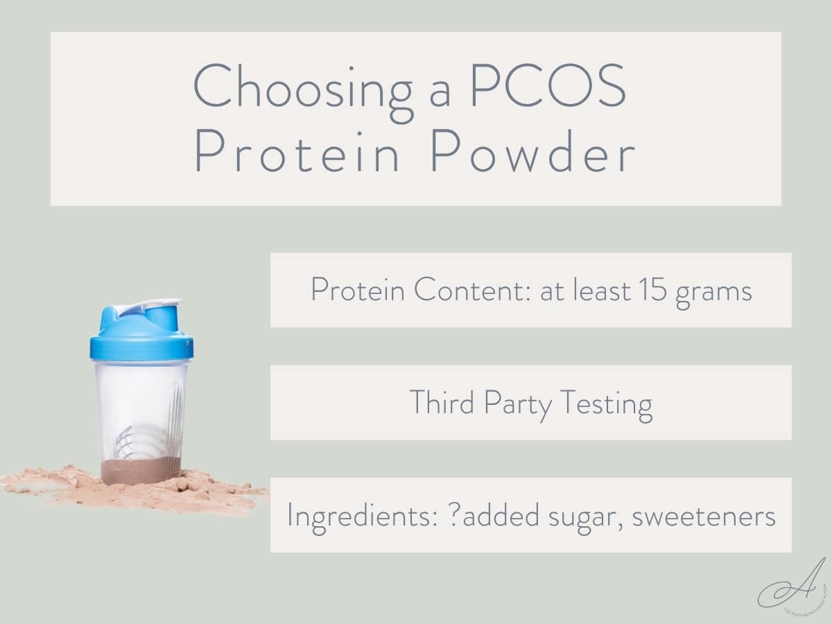 Best Protein Powders for PCOS: A Dietitian's Guide - The PCOS ...