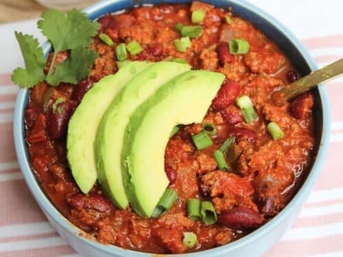 Beef Chili with Beans (Easy + Healthy PCOS Recipe) - The PCOS ...