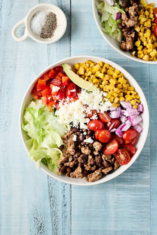 Easy + Healthy Taco Salad (PCOS Friendly Recipe) - The PCOS ...