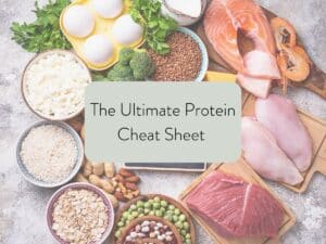 A Dietitian's High Protein Cheat Sheet (Free PDF) - The PCOS ...