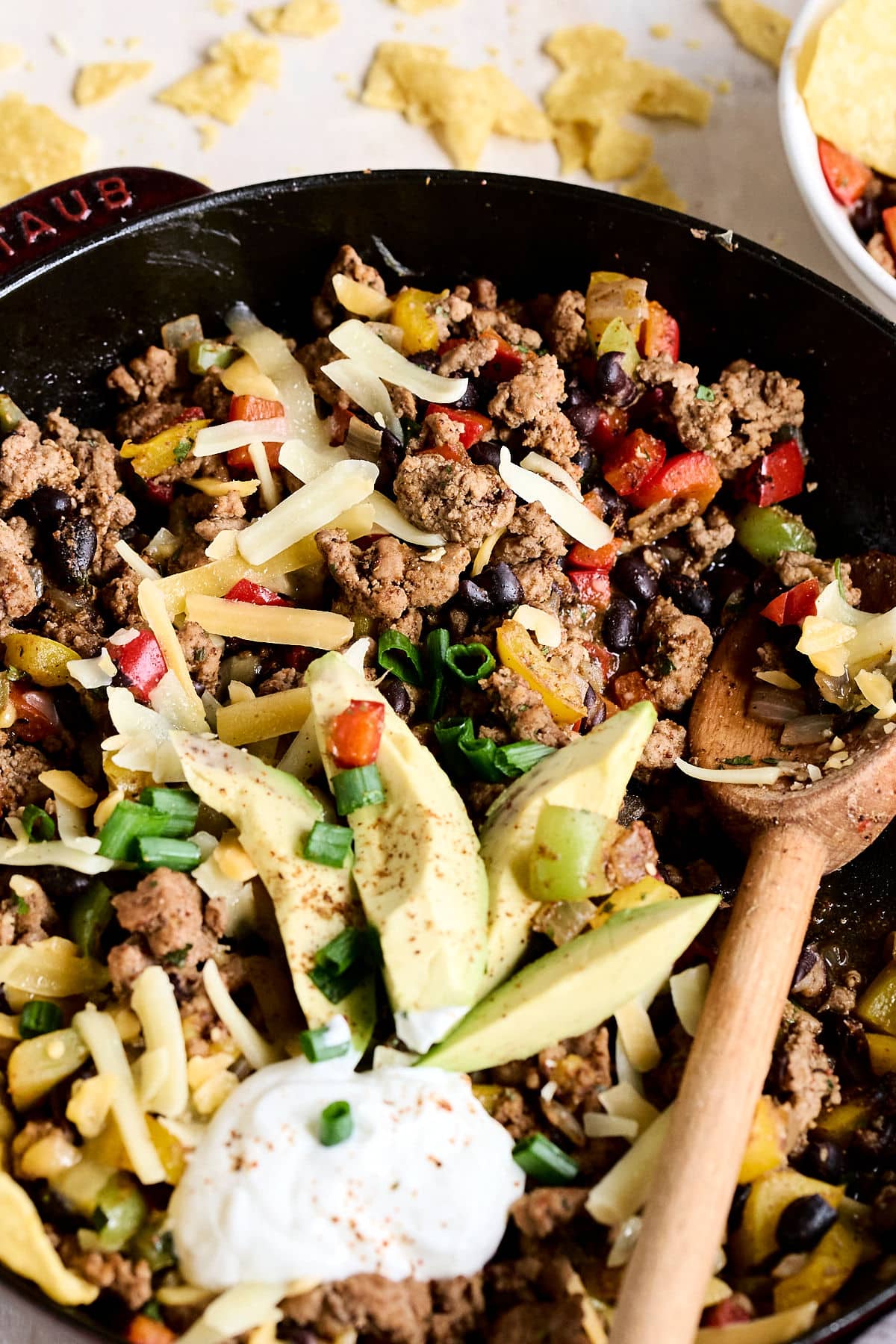 Easy Ground Turkey Taco Skillet (One-Pan + Healthy) - The PCOS ...
