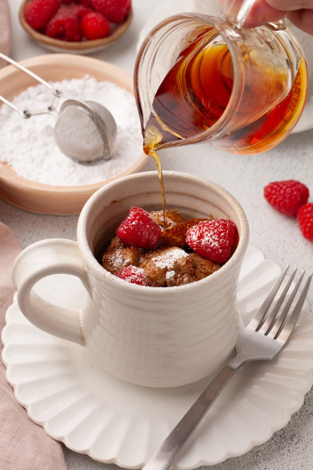 Super Easy + Healthy French Toast in a Mug Recipe - The PCOS ...