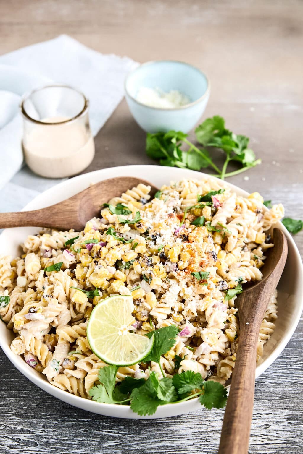 Elote Pasta Salad Recipe (Easy + High Protein) - The PCOS Nutritionist ...