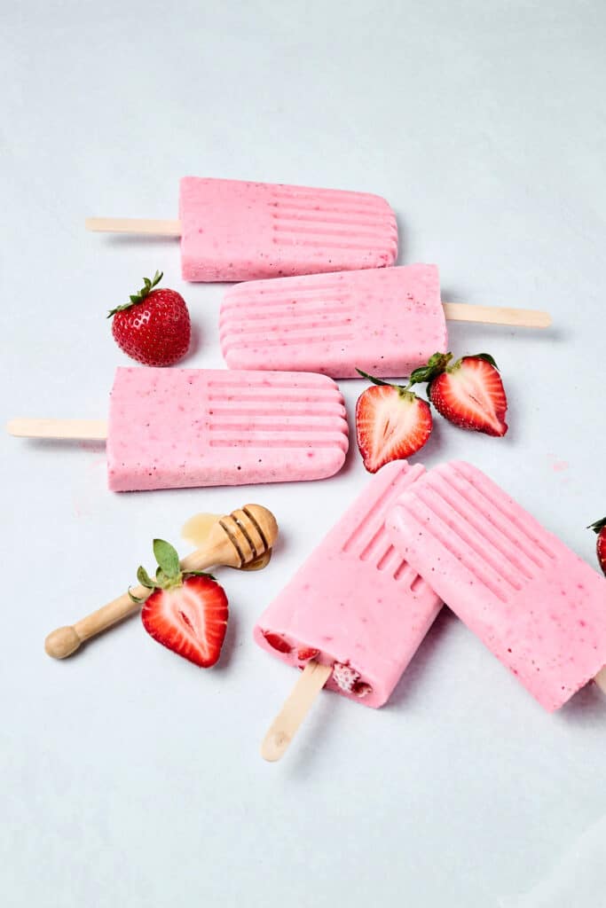 Healthy Protein Popsicles (made with Greek yogurt) - The PCOS ...