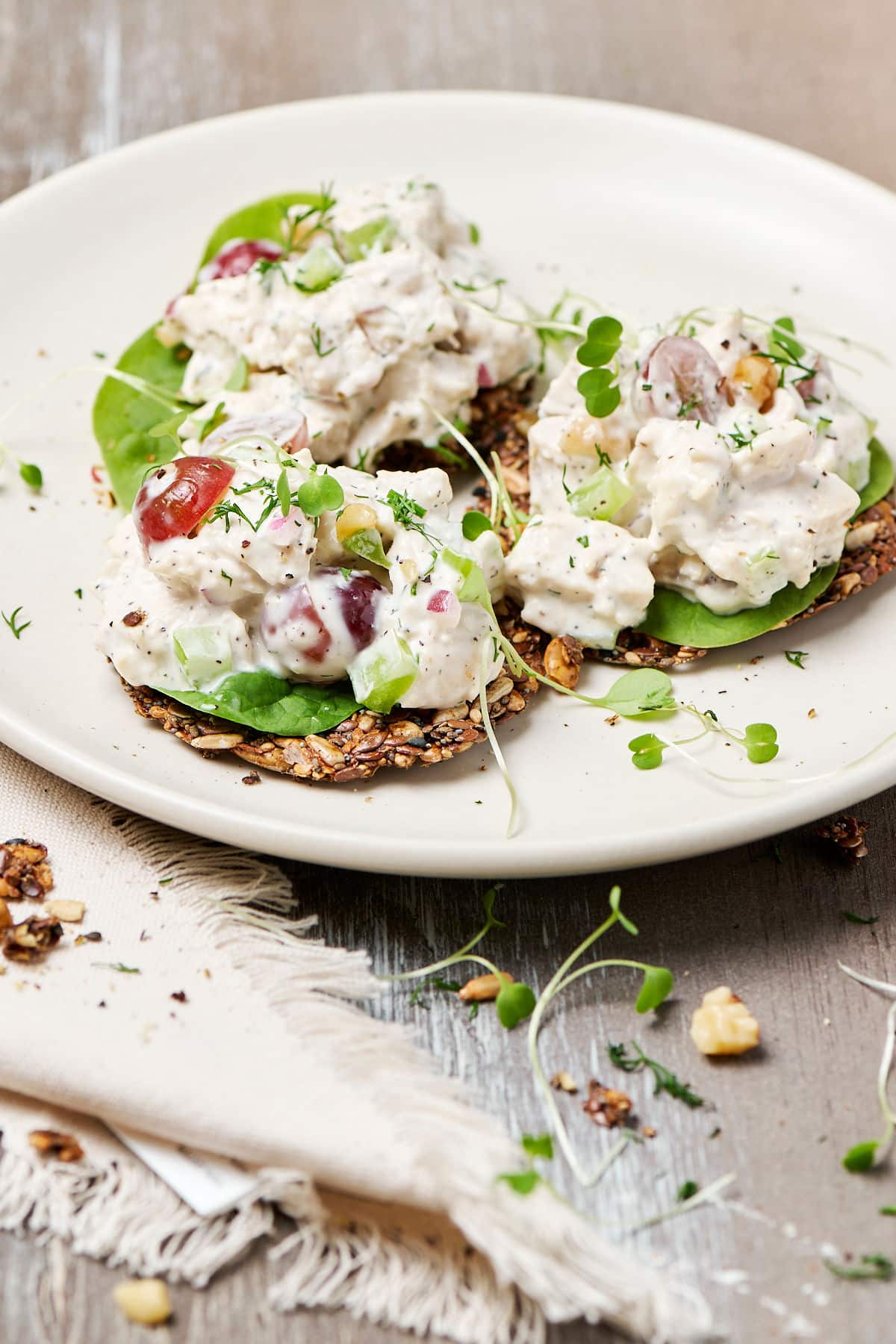 PCOS-Friendly Chicken Salad Recipe - The PCOS Nutritionist Alyssa