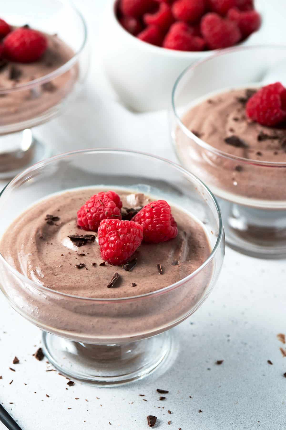 Vegan Chocolate Tofu Mousse - The PCOS Nutritionist Alyssa